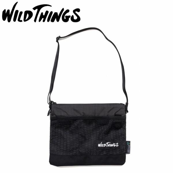 WILDTHINGS ワイルドシングス サコッシュ WT-380-1072 【 カバン 肩掛け ショルダーバッグ 軽量 アウトドア キャンプ 】【メール便・代引不可】
