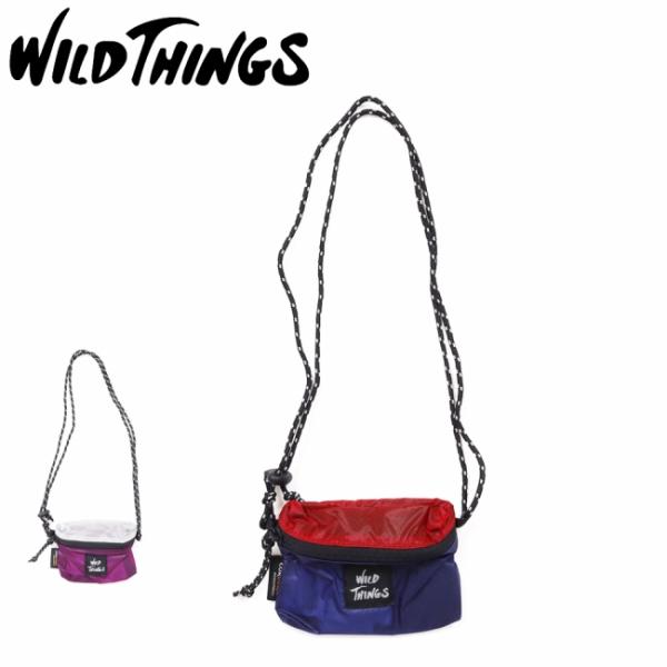 WILDTHINGS ワイルドシングス ミニポーチ WT-380-3834 【 小物入れ 収納 雑貨 アウトドア キャンプ フェス 旅行 トラベル 】【メール便・代引不可】