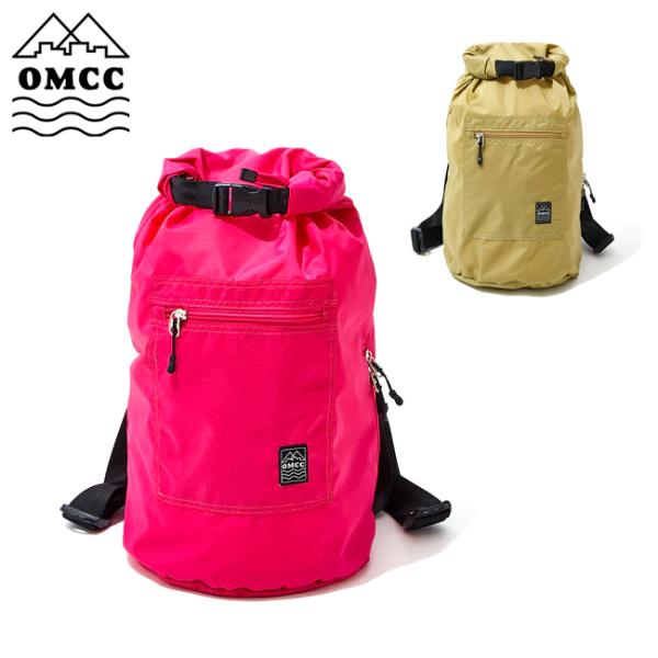 OMCC オーエムシーシー Packable Mini Bon Sack Roll Up - Ripstop Nylon パッカブルミニボンサックロールアップ-リップストップナイロン OMC-PB0003 【 バックパック リュック タウン...