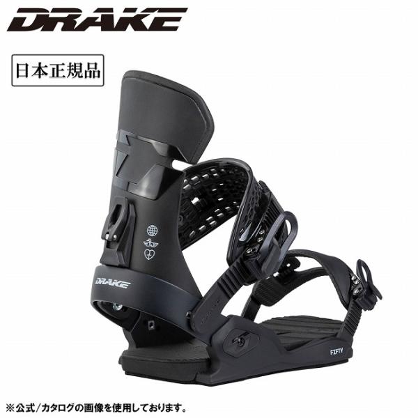 2026 DRAKE ドレイク FIFTY フィフティー Black 【 バインディング ビンディング スノーボード スノボ スノボー 】