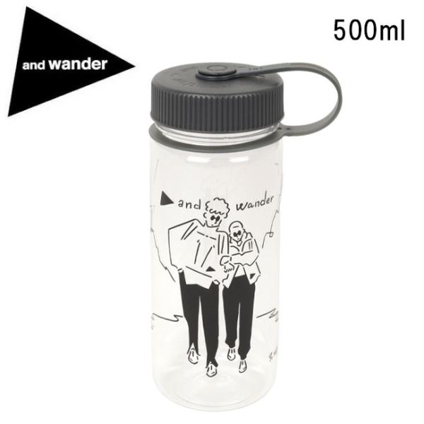 and wander アンドワンダー Yu Nagaba bottle 500 ユウナガバボトル500 574-4977274 【ボトル/水筒/アウトドア/スポーツ/長場 雄】