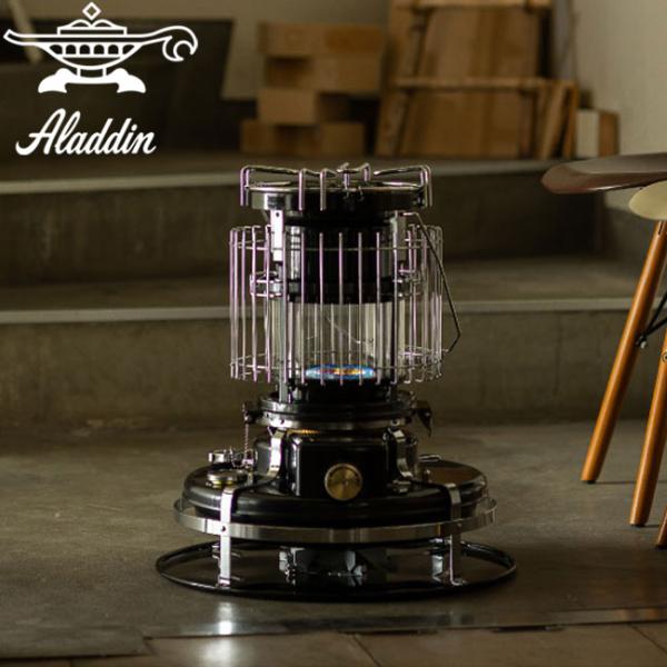 Aladdin アラジン ブルーフレームクッカー ブラック BF4101 【 石油ストーブ 暖房 ヒーター アウトドア キャンプ 調理 コンロ 対震自動消火 持ち運び コンパクト 収納袋 日本製 】