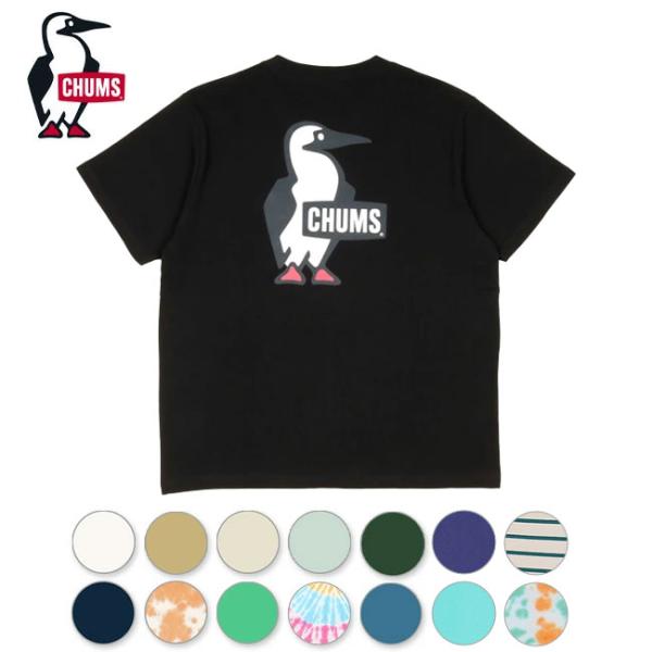 CHUMS チャムス Booby Logo T-Shirt ブービーロゴTシャツ CH01-2279 【メンズ/半袖/トップス】【メール便・代引不可】
