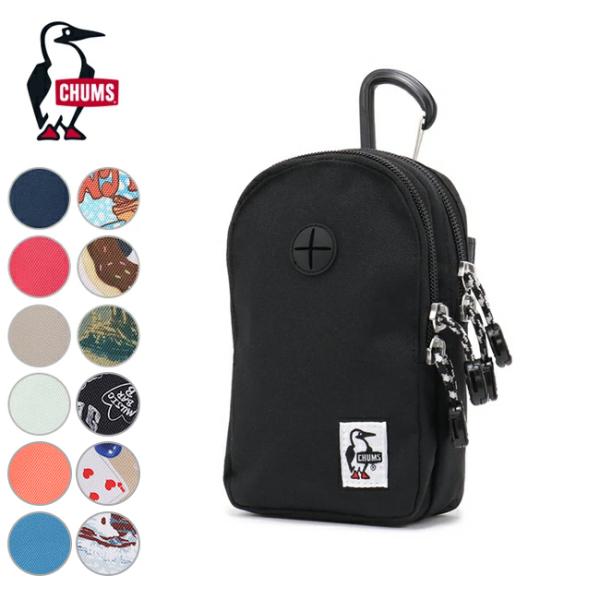 CHUMS チャムス Recycle Portable Music Pouch リサイクルポータブルミュージックポーチ CH60-3983 【 スマホ 音楽 取り付け バッグ 小物入れ ウォーキング ランニング フェス 】【メール便・代引不可】
