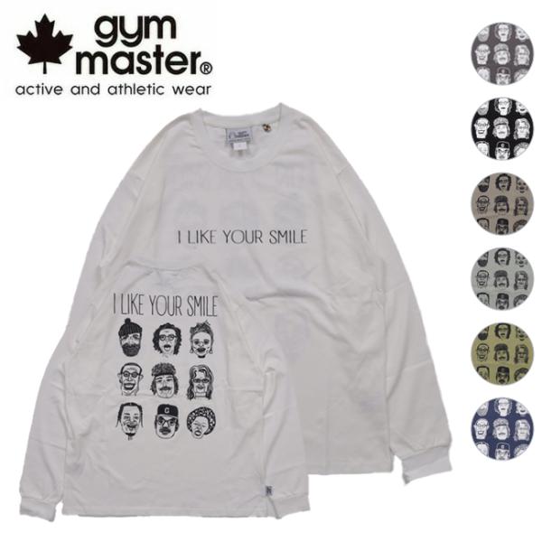 gym master ジムマスター 7.4oz YOUR SMILEロンTee G421700 【 Tシャツ 長袖 トップス アウトドア 】【メール便・代引不可】