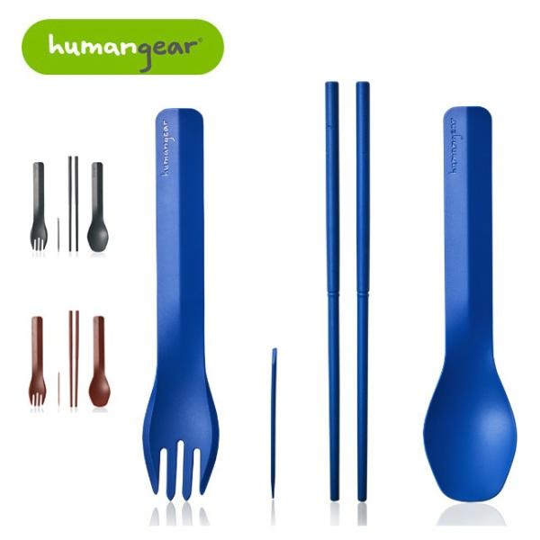 Humangear　ヒューマンギア ゴーバイト QUATTRO 1899090 【スプーン/フォーク/カトラリー/アウトドア/キャンプ/軽量】