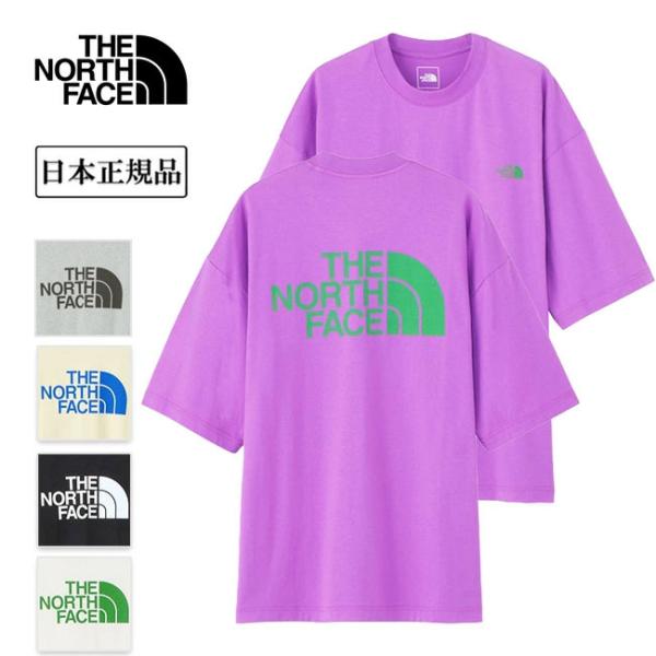 THE NORTH FACE ザ・ノース・フェイス S/S Simple Color Scheme Tee ショートスリーブシンプルカラースキームティー NT32434 【 トップス 半袖 Tシャツ UVケア ビッグシルエット 綿 コットン...