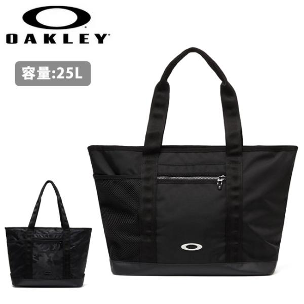 OAKLEY オークリー Enhance LT Tote 9.0 エンハンスLTトート9.0 Black/White FOS901984 【 カバン 手提げ PC収納 アウトドア 】
