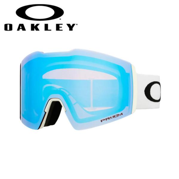 2024 OAKLEY オークリー Fall Line L フォールライン Matte White Prizm Sapphire Iridium OO7099-35 【日本正規品/スノーボード/スキー/PRIZM】