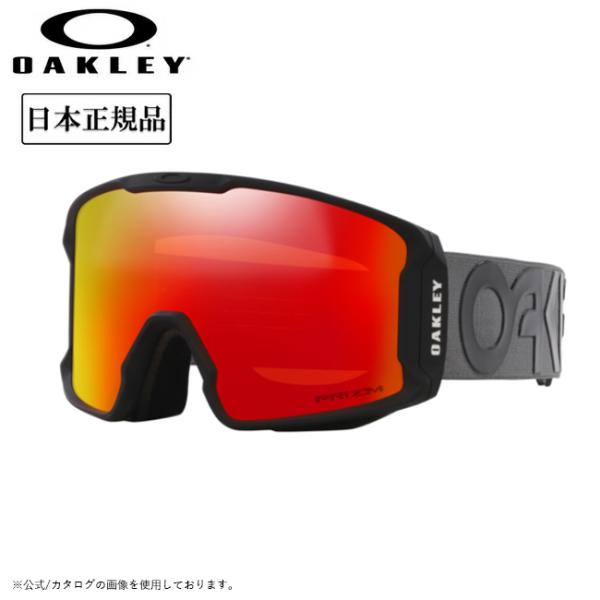 2025 OAKLEY オークリー Line Miner L ラインマイナー Matte B1B Forged Iron Prizm Torch Iridium OO7070-F8 【 日本正規品 ゴーグル スノーボード スキー PRIZM 】