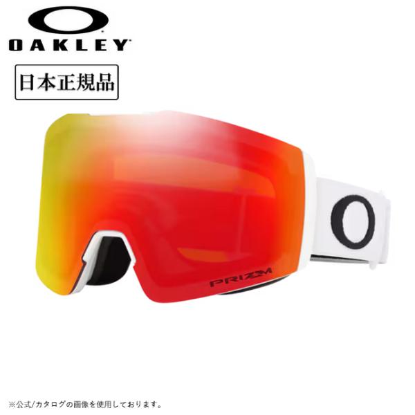 2025 OAKLEY オークリー Fall Line M フォールライン Matte White Prizm Torch Iridium OO7103-14 【 日本正規品 ゴーグル スノーボード スキー PRIZM 】