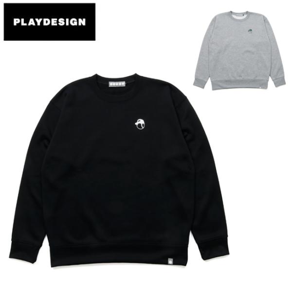 PLAYDESIGN プレイデザイン BB CREW SW BBクルー 24SS1BBCS 【 トップス トレーナー スウェット 長袖 アウトドア 】