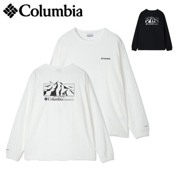 Columbia コロンビア ロマビスタグラフィックロングスリーブTシャツ PM0764 【 トップス インナー 長袖 ユニセックス 吸湿速乾 UVカット 】