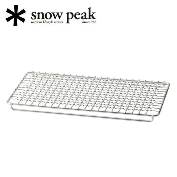 Snow Peak スノーピーク 焼アミステンレスハーフ Pro. S-029HA 【キャンプ/BBQ/アウトドア】