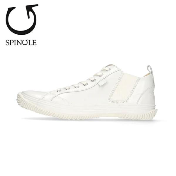 【サイズ交換送料無料】SPINGLE MOVE スピングルムーブ SP-442 White/White SP-442-82 【 靴 スニーカー サイドゴア カンガルーレザー 】
