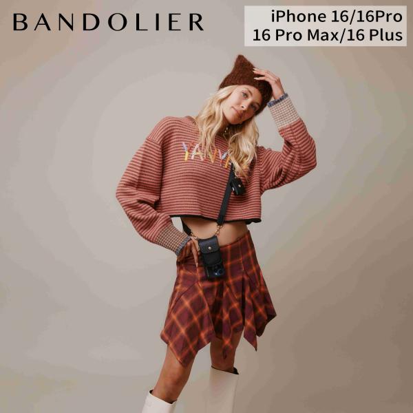 【セレブ愛用者急上昇中のiPhone専用アクセサリーブランド BANDOLIER】コインやちょっとした小物が収納できるミニポケット付きデザイン。背面部分を可能な限りポケットにした収納力を備えた贅沢なデザイン。■ブランド名 / 商品名BAND...