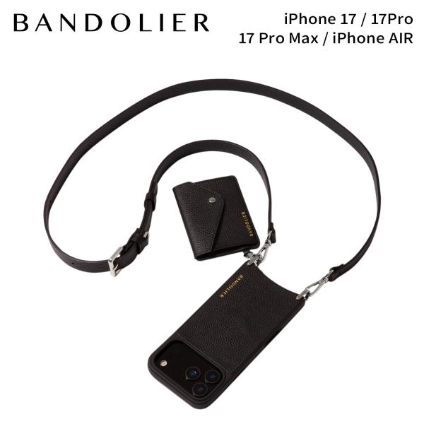 【セレブ愛用者急上昇中のiPhone専用アクセサリーブランド BANDOLIER】取り外し可能で安全留め具付きのマグネット式ウォレットが付属しており、ワイヤレス充電も快適に行えます。ストラップについたリングはAirPodsや鍵、財布などのア...