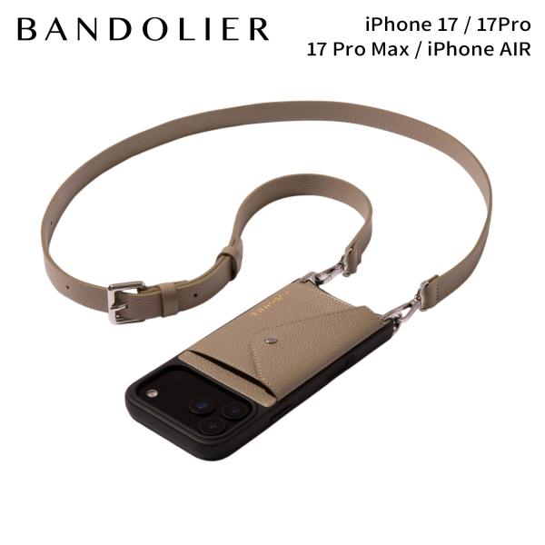 【セレブ愛用者急上昇中のiPhone専用アクセサリーブランド BANDOLIER】どんなファッションにも合わせやすいベーシックレザーストラップデザイン。 携帯を無くさず、落とさず、ファッショナブルに。どんな服装の日でもスマートフォンを肌身離...