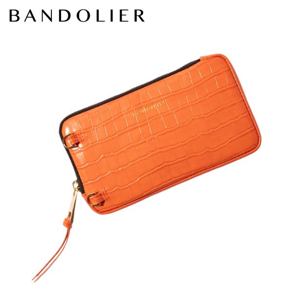 【セレブ愛用者急上昇中のiPhone専用アクセサリーブランド BANDOLIER】ケースと一緒に持ち歩きできる便利なマチ付きベーシックデザインポーチ。 様々なケースと組み合わせてコーディネートを楽しめます。 普段のお出かけには鍵やリップなど...