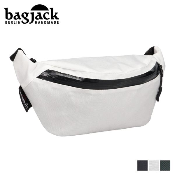 爆買【職人が手作業で仕上げ、機能性とデザイン性を備えたアイテムを展開するドイツのブランド bagjack】軽量なナイロンを使用し、柔らかく背負いやすい"CLASSICS HIPBAG"。メイン収納部分の他に背面にジップポケットがあります。コ...