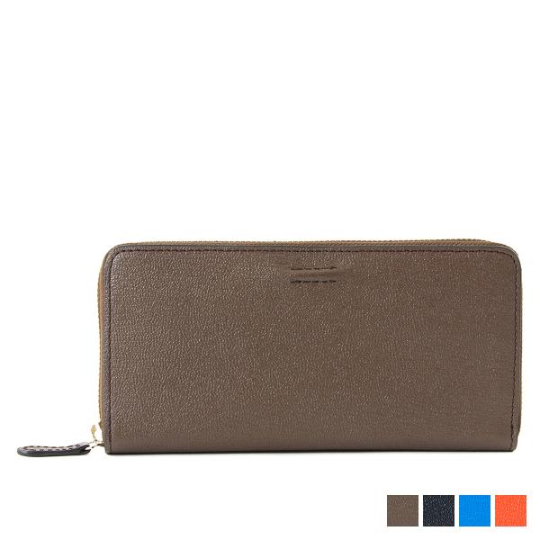 【シンプルで機能的なデザインを追及した、ドメスティックブランド CACTA】ラウンドファスナーのシンプルな長財布。日本有数のレザー産地である姫路レザーを使用し、カクタオリジナルの型押しをしたCHIPシリーズ。通常、型押しを施すとレザー全体が...