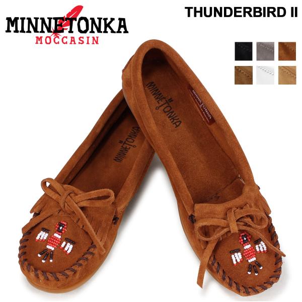 爆買【アメリカンモカシンの原点ともいえる老舗ブランド「MINNETONKA」!!】ミネトンカブランドを象徴するThunderbirdシリーズから「Thunderbird II」が登場。スポーティーなラバーソールでアップデートされた現代的なス...