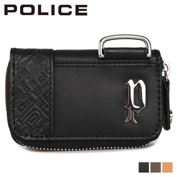 爆買【スタイリッシュなアレンジで特徴的なデザインのジュエリーや腕時計を展開し、身に着ける人を輝かせるブランド POLICE】イタリアの高級レザーを使用し、金属に艶の出るクロームメッキ仕上げすることでシンプルでアクセントの効いたロゴをあしらっ...