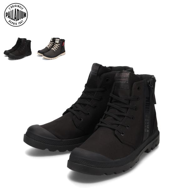 【軍用靴をイメージさせる荒々しいデザインを現代のファッションとミックスさせたアイテムを展開する PALLADIUM】脱ぎ履きする機会が多い日本限定仕様として誕生した「PAMPA HI SEEKER」の進化版が登場！雨水の侵入を防ぐブーディー...