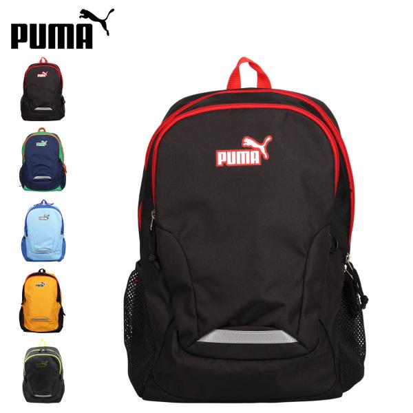 【名作クライドやスエードを生み出し、アスリートを足元から支えるブランド PUMA】PUMAらしいスポーティなデザインとカラーリング、機能性を両立したキッズシリーズです。本体生地には撥水加工を施しており、リフレクターやチェストベルトなど機能性...