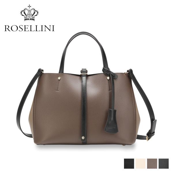 【上質で洗練されたものを追求すべく、ワンランク上のゴージャスとラグジュアリーなブランド ROSELLINI】ROSELLINIより、軽量性に優れ、シンプルデザインが使用シーンを選ばないトートバッグのリリースです。遊び心がある両サイドのバイカ...