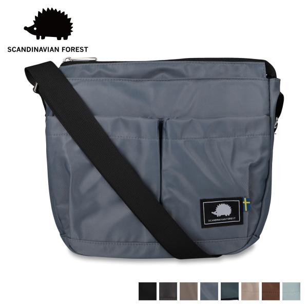 爆買スカンジナビアンフォレストの、8つのポケットがついたショルダーバッグです。見た目以上に収納力があり、小物はもちろんのこと文庫本や、500mlのペットボトルが縦にすっぽり入るサイズ感です。外側にはポケットが5つ、内側にはポケットが3つ付い...