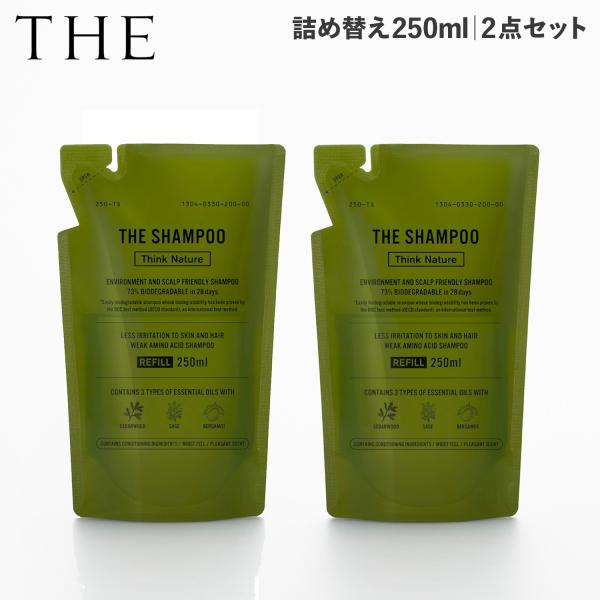 爆買THESHAMPOO［ThinkNature］詰め替え用の2点セットです。THESHAMPOO［ThinkNature］は、肌や髪への刺激が少ない弱酸性アミノ酸洗浄成分だから、適度な洗浄力でさっぱりした洗い上がりを施します。■ブランド名...