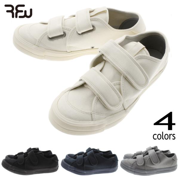 【商品説明】包み込むイメージからその名が付けられた、ＲＦＷを代表するモデル。アッパー両サイドの羽根が２枚のパーツに分かれていることで、履き口も開きやすく、着脱もスムーズです。今作はシューレースの代わりに２本の太いストラップを搭載したモデルで...