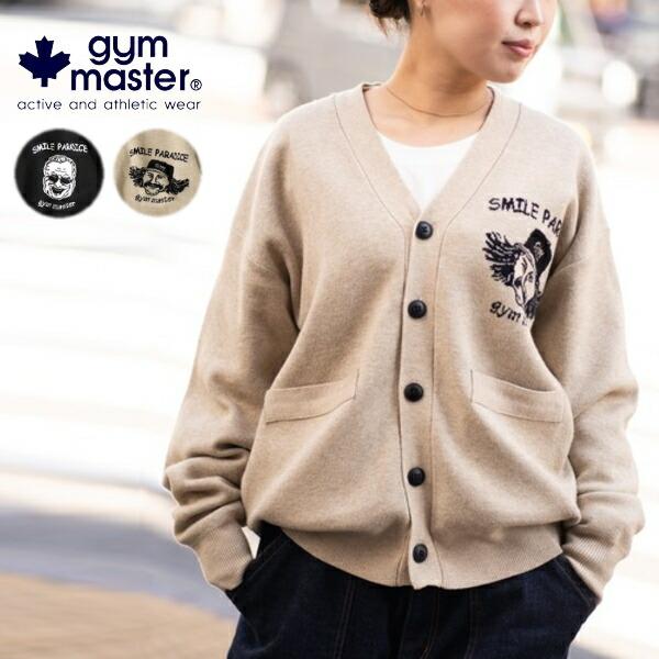 gym master（ジムマスター） ジャガードニットSMILE PARADICE カーデ