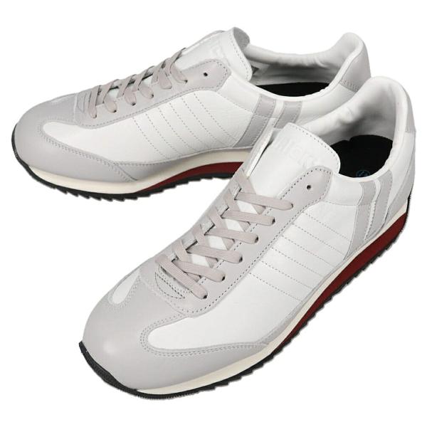 【商品説明】アッパーには、染色の段階で防水液体剤を投入した防水レザーを採用。さらに、革の表面にも撥水加工を施し、縫製には撥水糸を使用するなど、細部にまで防水へのこだわりが光ります。従来の防水スニーカーにありがちなゴワつき感を抑え、普段使いし...