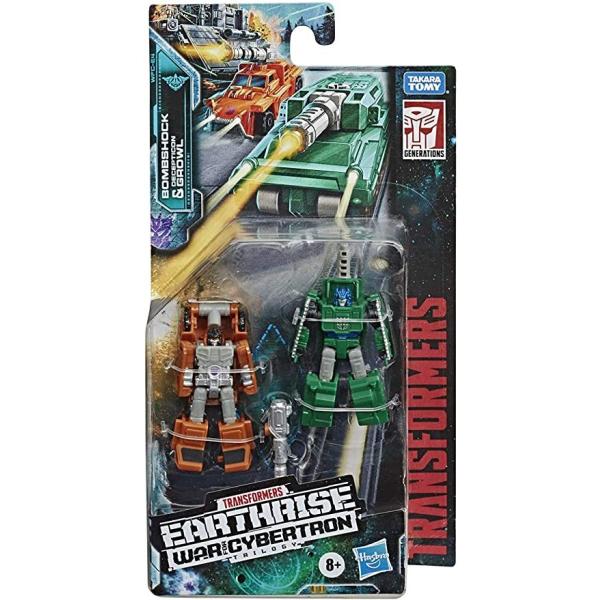 WFC-E4　TRANSFORMERS GENERATIONS WAR FOR CYBERTRON : EARTHRISE Micro Master BOMBSHOCK &amp; GROWL G1 WFC ER22.7 x 12 x 3....