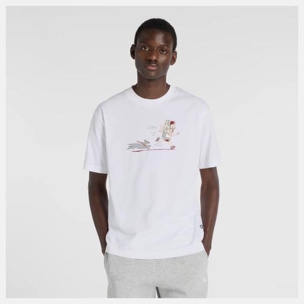 グラフィックコレクション。160gのコットンショートスリーブTシャツ。シューズを擬人化したNewbieをアイコニックしたグラフィックTシャツ。【カテゴリー】ライフスタイル【素材】綿100%【カラー】WT(ホワイト)【生産国】インドネシア【関...