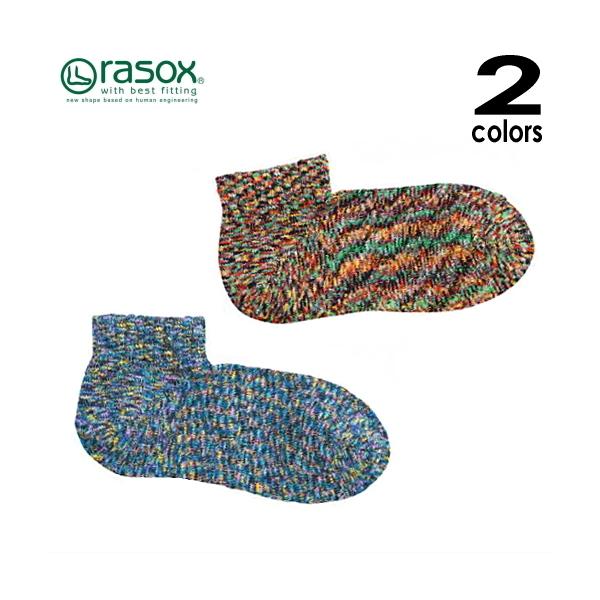 【商品説明】スニーカーだけでなく、サンダルにも合わせやすい、アンクル丈モデル。別名「雲糸」と呼ばれる太番手のスラブ糸を絣染め（かすりぞめ）にして編み込んでいます。【素材】綿／ポリエステル／その他