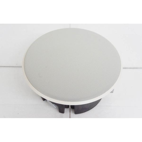 ●商品情報・約4m程度までの天井用。中小宴会場、会議室に。・12cmコーン使用のフルレンジ密閉タイプ。・狭い空間でも取付け可能な薄型設計。・形式／フルレンジ密閉タイプ・入力インピーダンス／8 Ω・許容入力／120 W（連続プログラム入力） ...