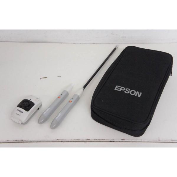 ●商品情報・プロジェクター取付型電子黒板ユニット。・簡単な準備と操作で、黒板もホワイトボードも壁も、今あるプロジェクターの投映面を電子黒板に変えるインタラクティブユニットです。・メーカー／EPSONエプソン・型番／ELPIU02※詳細はメー...