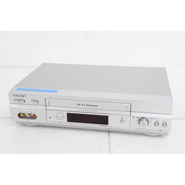 ●商品情報・コンパクトサイズに基本性能を凝縮・3倍モード時でも美しい録画再生を実現する「19ミクロンヘッド」・メーカー／SONYソニー・型番／SLV-NX15・年式／2004年製・外形寸法／幅360×高さ95×奥行260mm・本体質量／約2...