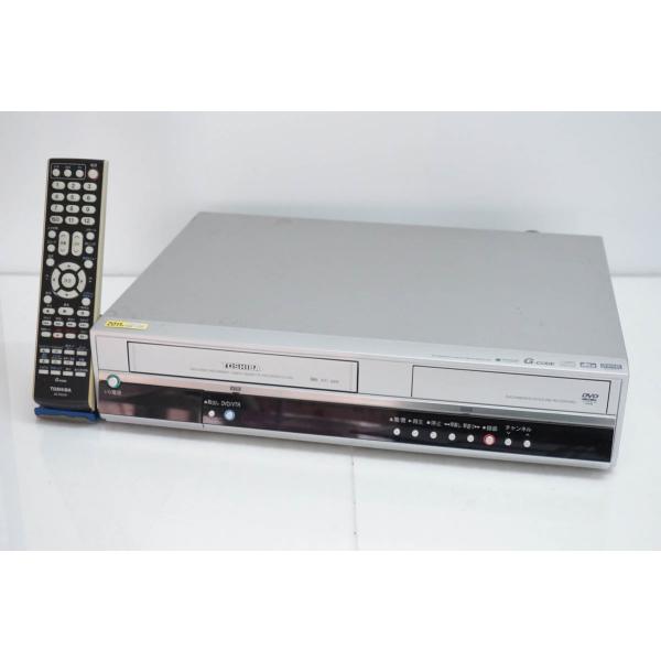 ●商品情報・DVD-RAM/-R/-RW記録に対応するDVDマルチドライブを搭載しています。・メーカー／東芝TOSHIBA・型番／D-VR5・年式／2007年製・外形寸法／幅430×高さ91.5×奥行335.5mm・再生対応／VHS、DVD...