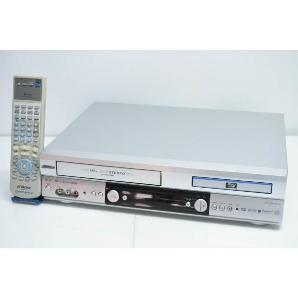 ●商品情報・メーカー／JVC Victorビクター・型番／HR-DF1・年式／2002年製・外形寸法／幅430mm×高さ99mm×奥行311mm・本体質量／約4.5kg・再生対応／VHS、DVD、CD、CD-R/RW※詳細はメーカーHP等を...