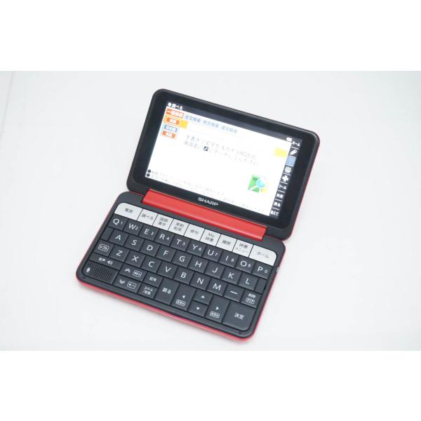 ●商品情報・メーカー／SHARPシャープ・型番／PW-SR2・液晶サイズ／5.5型・本体メモリー／約500MB・外形寸法／幅152.4mm×奥行96.5mm×厚さ18.4mm・重量／290g※詳細はメーカーHP等をご確認ください。●状態／【...