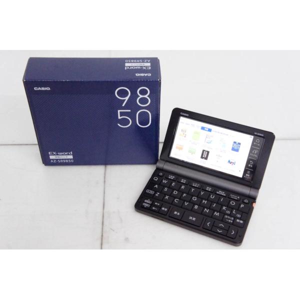 ●商品情報・理系の専門用語、専門英語を収録した辞典をはじめ、物理、化学、数学などの分野をカバーする専門性の高いコンテンツを収録。・理数系の学習・研究に役立ちます。・メーカー／CASIOカシオ・型番／XD-SR9850・本体機能／タッチパネル...