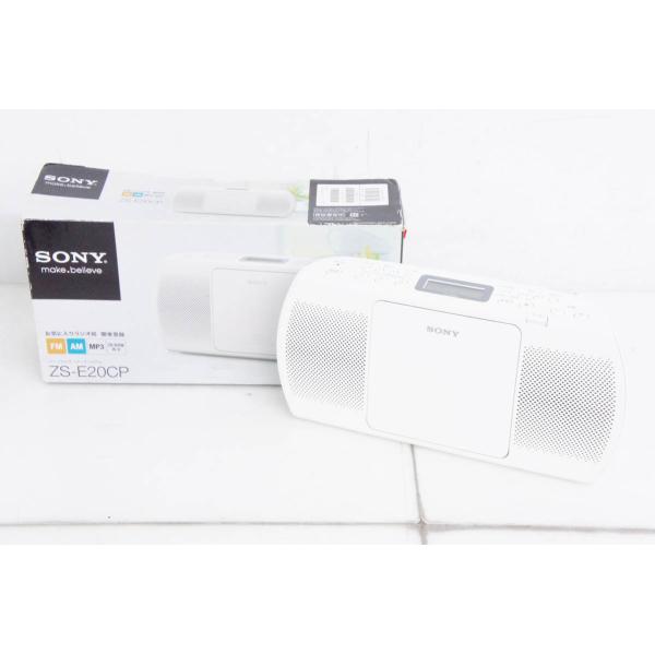 ●商品情報・お気に入りのラジオ局をかんたん登録。・ラジオとCDの操作ボタンが分かれているから使いやすい。・薄型だから狭い場所にも置きやすいスリムデザイン。・メーカー／SONYソニー・型番／ZS-E20CP※詳細はメーカーHP等をご確認くださ...