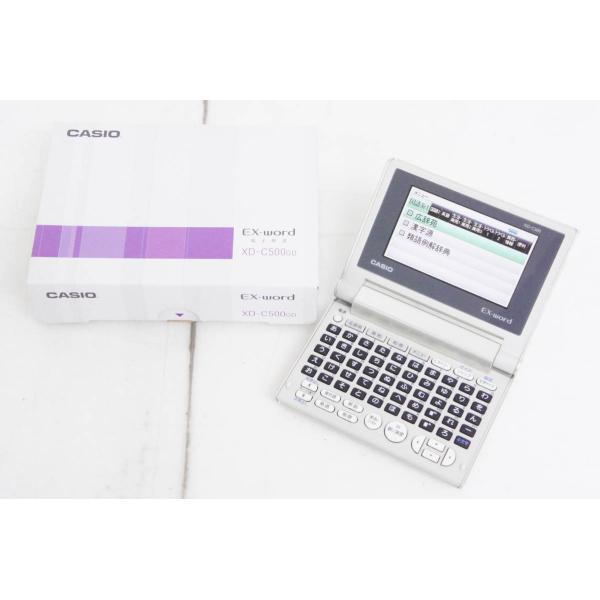 ●商品情報・持ち歩きにもぴったりなコンパクトモデル ・カラー液晶で見やすさもバッチリ・広辞苑をはじめ歴史や俳句など多彩な50コンテンツを収録・メーカー／CASIOカシオ・型番／XD-C500・サイズ／約幅108.5×奥行87×高さ17.7m...