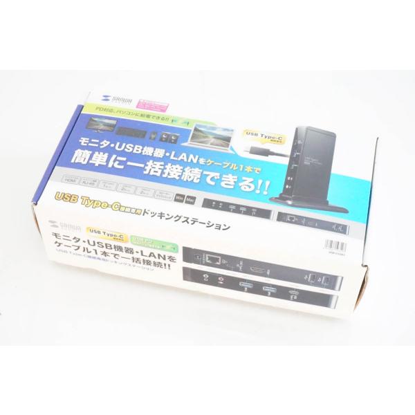 ●商品情報・メーカー／サンワサプライ・型番／USB-CVDK2・インターフェイス(USB機器側)USB2.0x2USB3.1Gen1(USB3.0)TypeAx2/TypeCx1HDMIx1LANx1音声出力3.5mmステレオx1マイク入力...