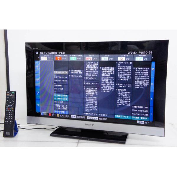 ●商品情報・「ブラビアエンジン3」：シーンに応じた最適な映像表現を実現する高画質回路・明るさや照明の種類(色温度）に応じて画質を自動調整する「おまかせ画質センサー」・メーカー／ソニーSONY・型番／KDL-32EX300・年式／2011年製...