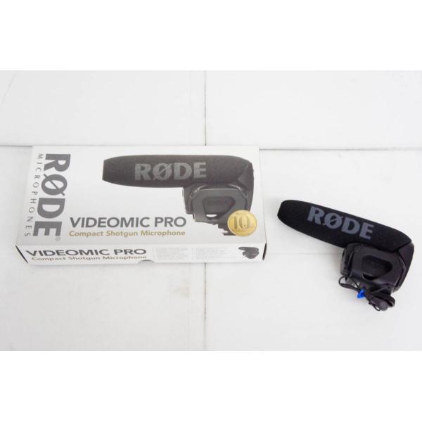 ●商品情報・RODE VideoMic Proです。※詳細はメーカーHP等でご確認ください。●状態／【中古】・キズやスレ、使用感がございます。●付属品／説明書、ショックマウントゴム、箱●保証／90日間の動作保証●送料無料※随時更新してはおり...
